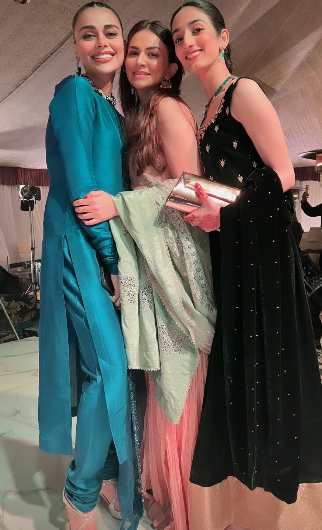 Saleem Sheikh Daughter Sangeet Night Pictures | Reviewit.pk