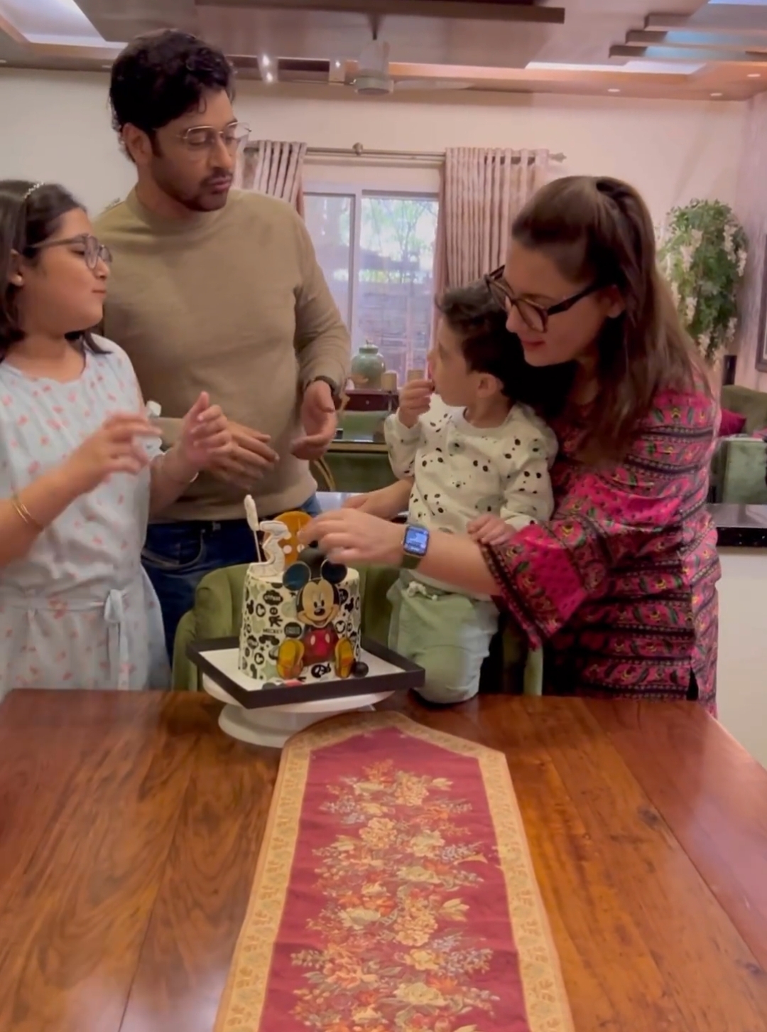 Faysal Quraishi Celebrates Third Birthday of Son Farman | Reviewit.pk