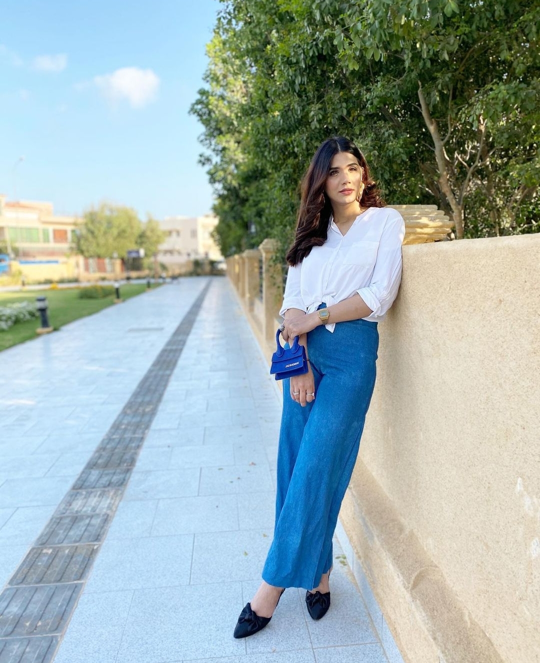 Imran Ashraf Ex-Wife Kiran Ashfaque Gorgeous New Clicks | Reviewit.pk