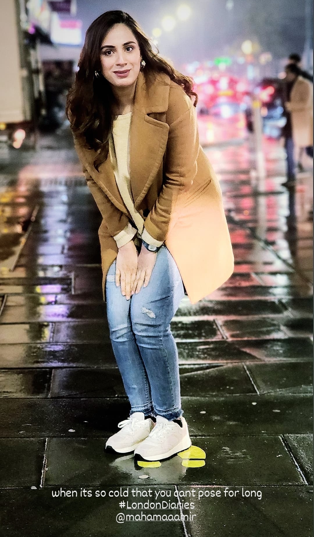 Maham Aamir and Faizan Sheikh Pictures from London | Reviewit.pk