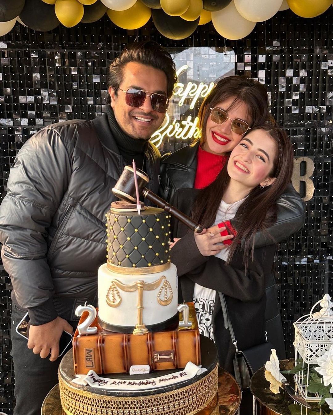 Merub Ali Celebrates 21st Birthday With Asim Azhar | Reviewit.pk