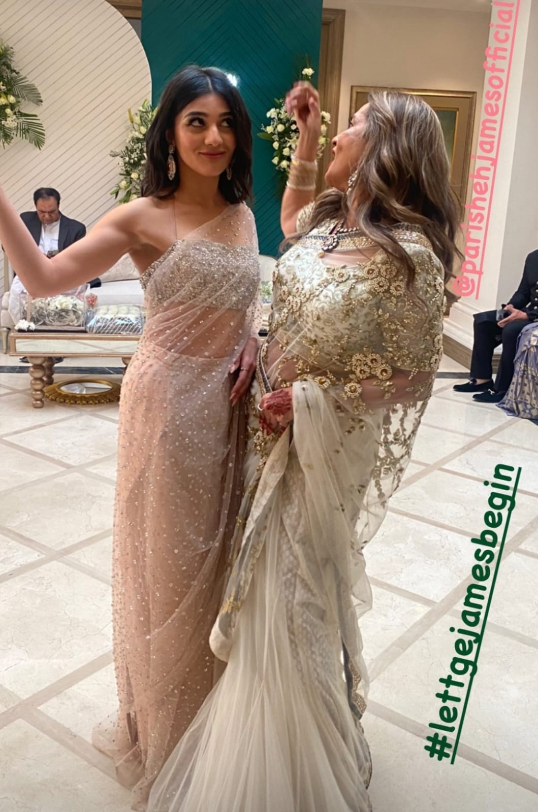 Freiha Altaf's Son Turhan James Gets Married | Reviewit.pk