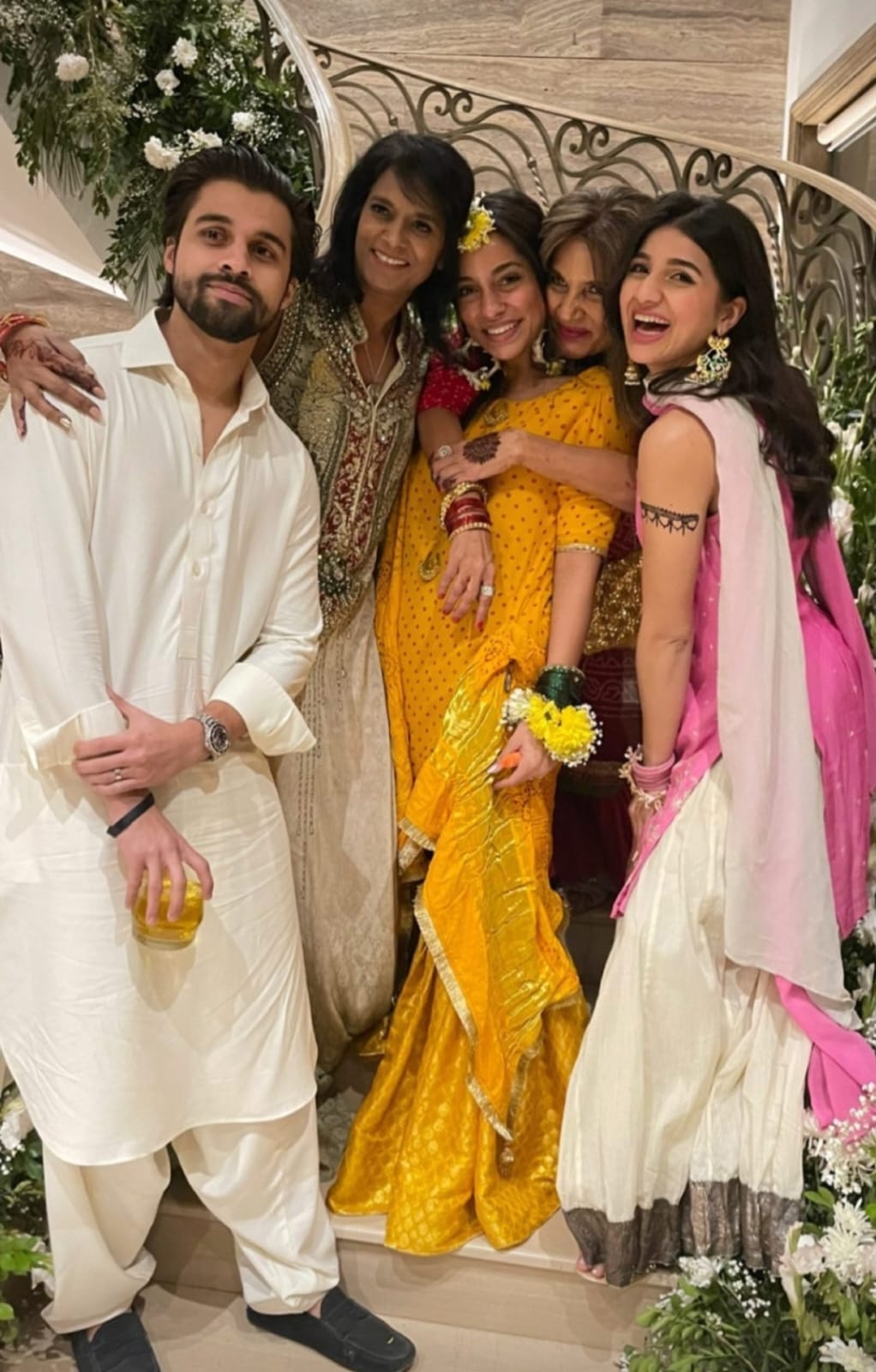 Freiha Altaf's Son Turhan James Gets Married | Reviewit.pk
