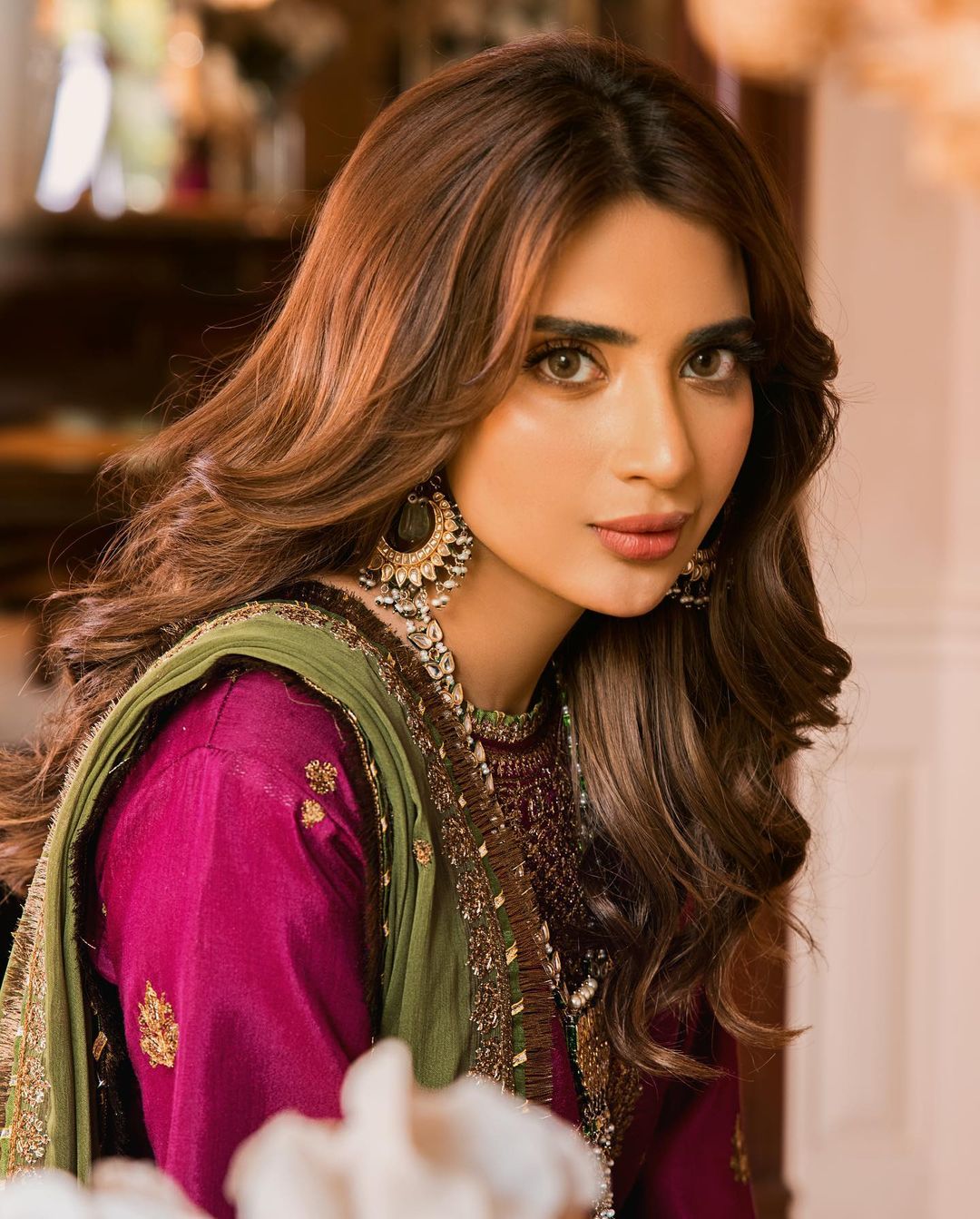 Saboor Aly & Ali Ansari New Romantic Pictures | Reviewit.pk