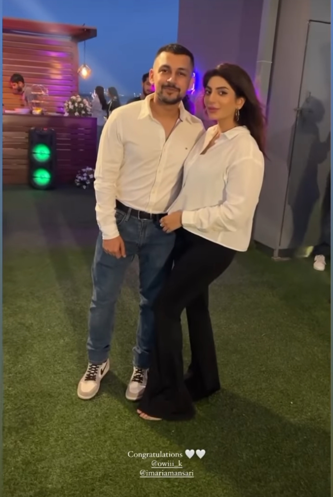 Mariam Ansari Shares New Adorable Pictures With Her Husband | Reviewit.pk