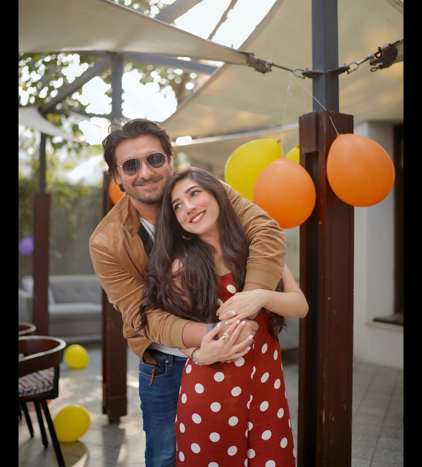 Mariyam Nafees Celebrates Birthday With Husband | Reviewit.pk