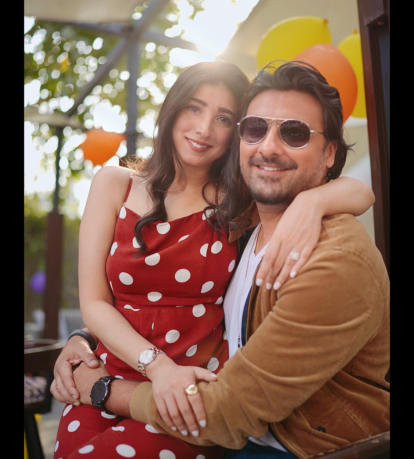 Mariyam Nafees Celebrates Birthday With Husband | Reviewit.pk