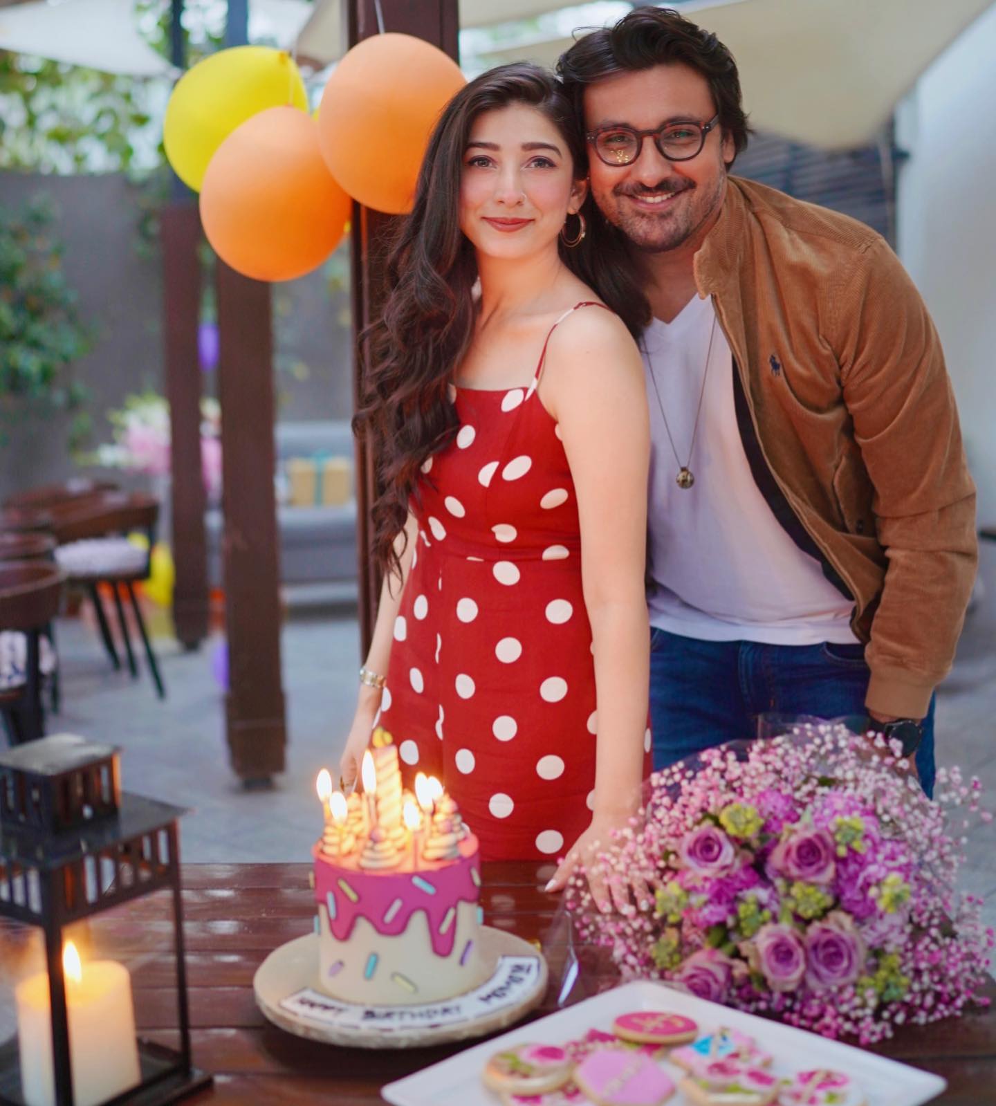 Mariyam Nafees Celebrates Birthday With Husband | Reviewit.pk
