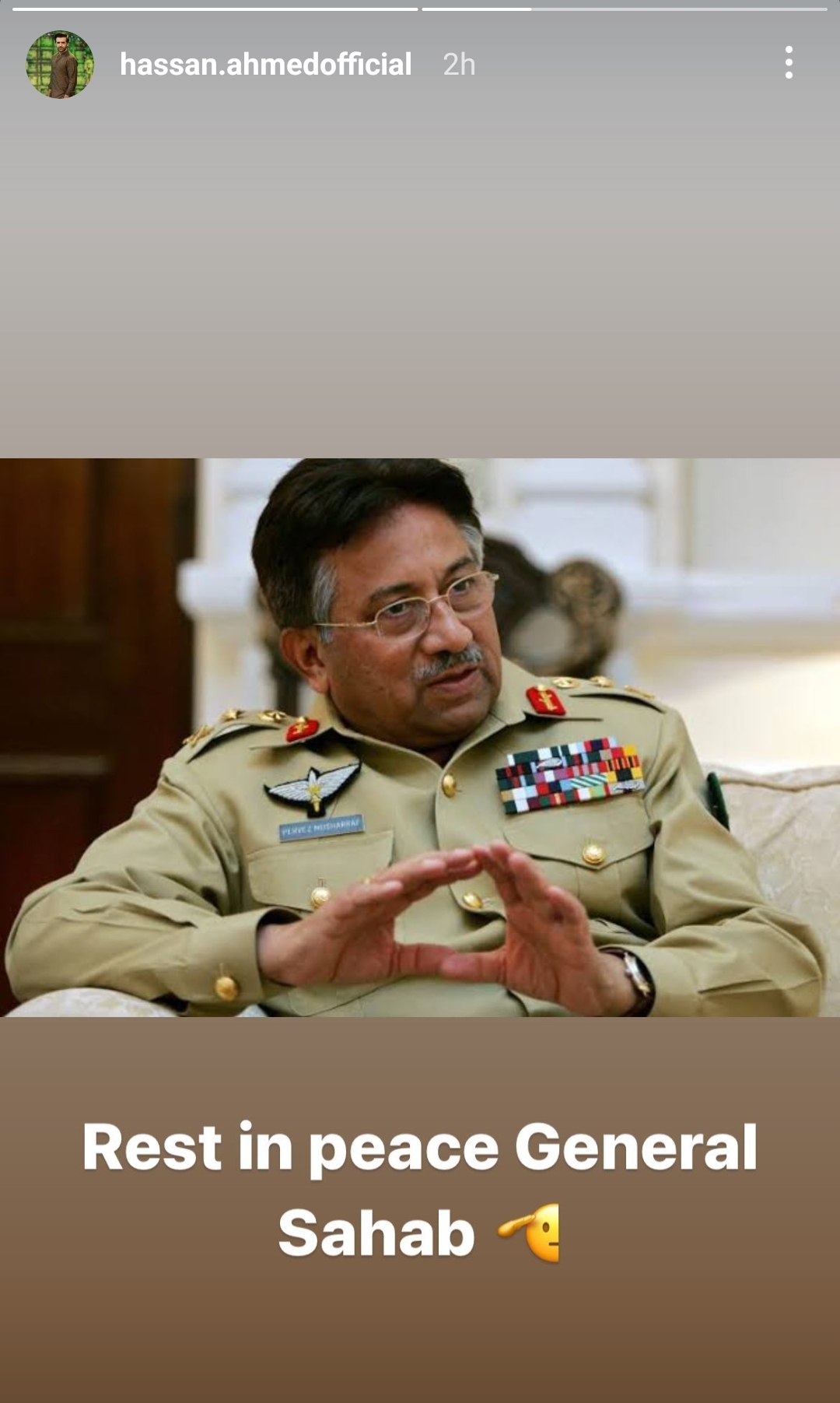 Pakistani Celebrities Pay Tribute to General Pervez Musharraf | Reviewit.pk