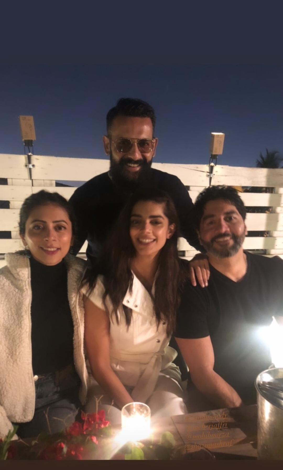 Sanam Saeed Celebrates Birthday With Mohib Mirza & Close Friends ...
