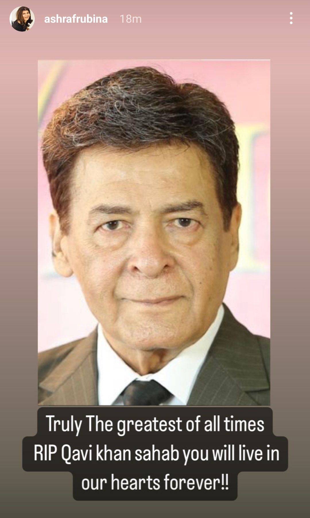 Veteran Pakistani Actor Qavi Khan Passes Away | Reviewit.pk