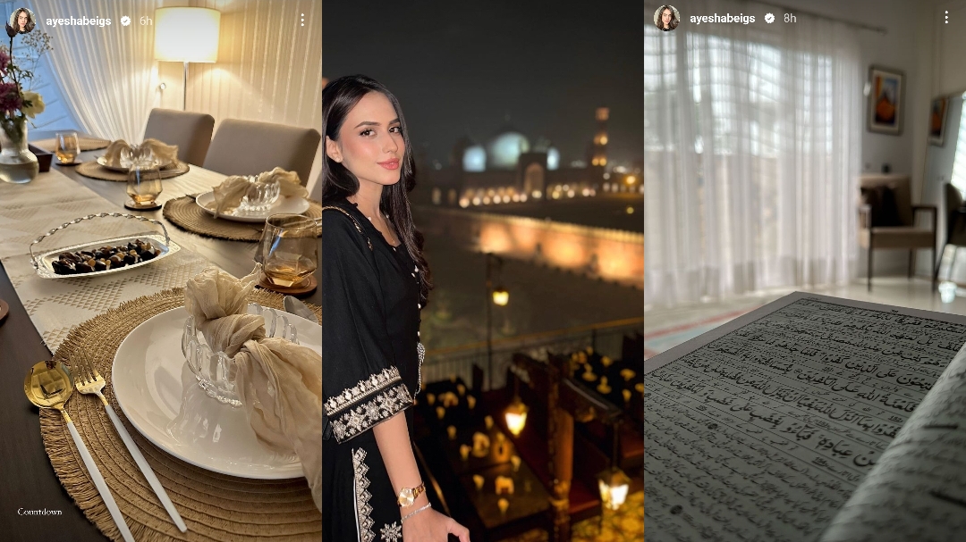 Pakistani Celebrities Share Pictures From Their Seher And Aftaar ...