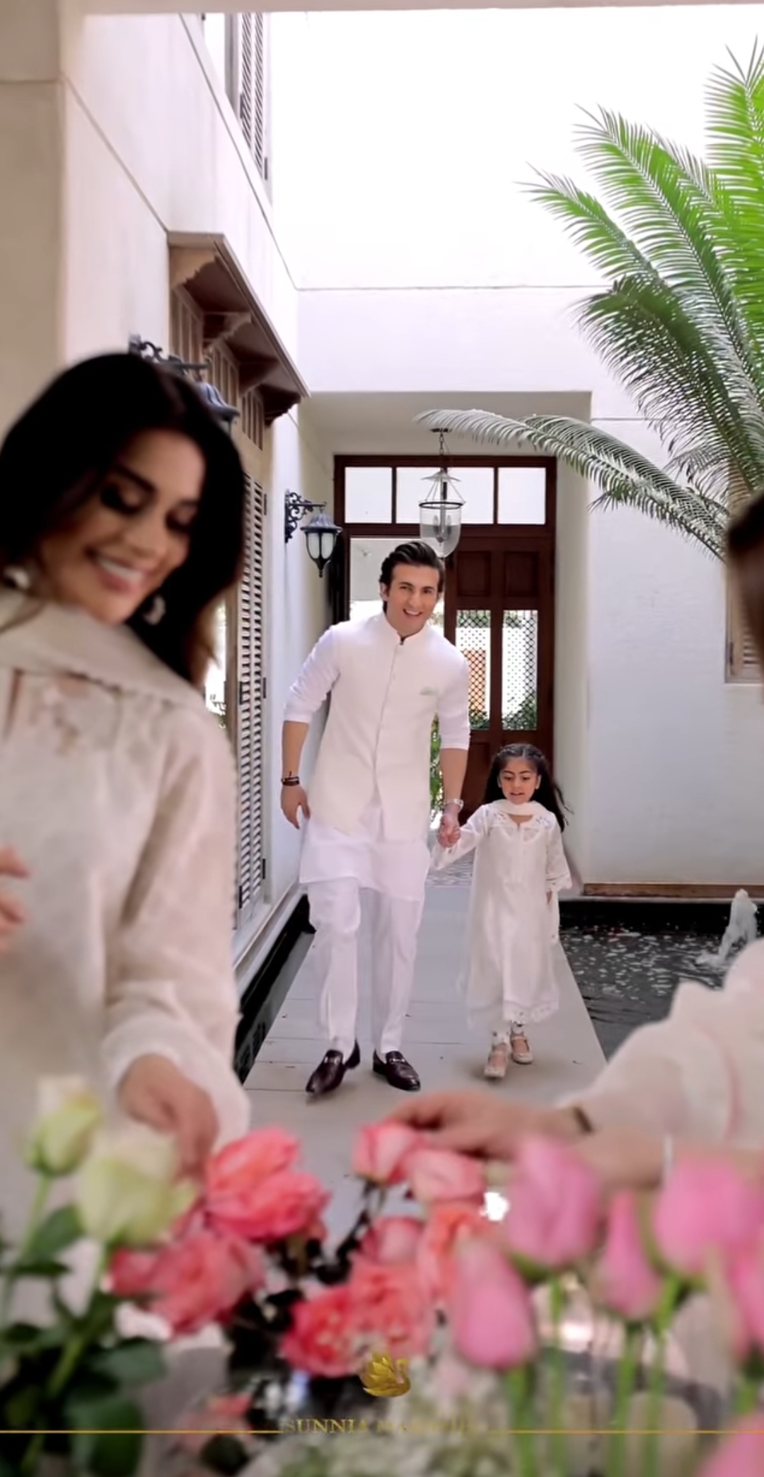 Gorgeous Photoshoot of Sadaf Kanwal and Shahroz Sabzwari for An Eid ...