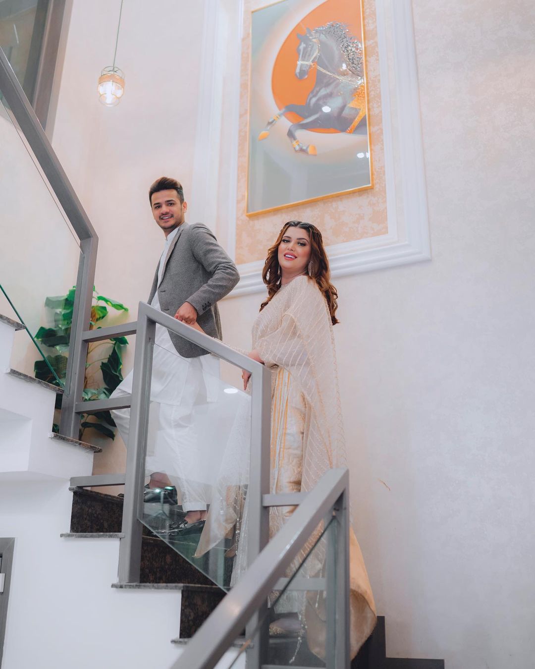 Kanwal Aftab And Zulqarnain Sikandar Latest Pictures Together | Reviewit.pk