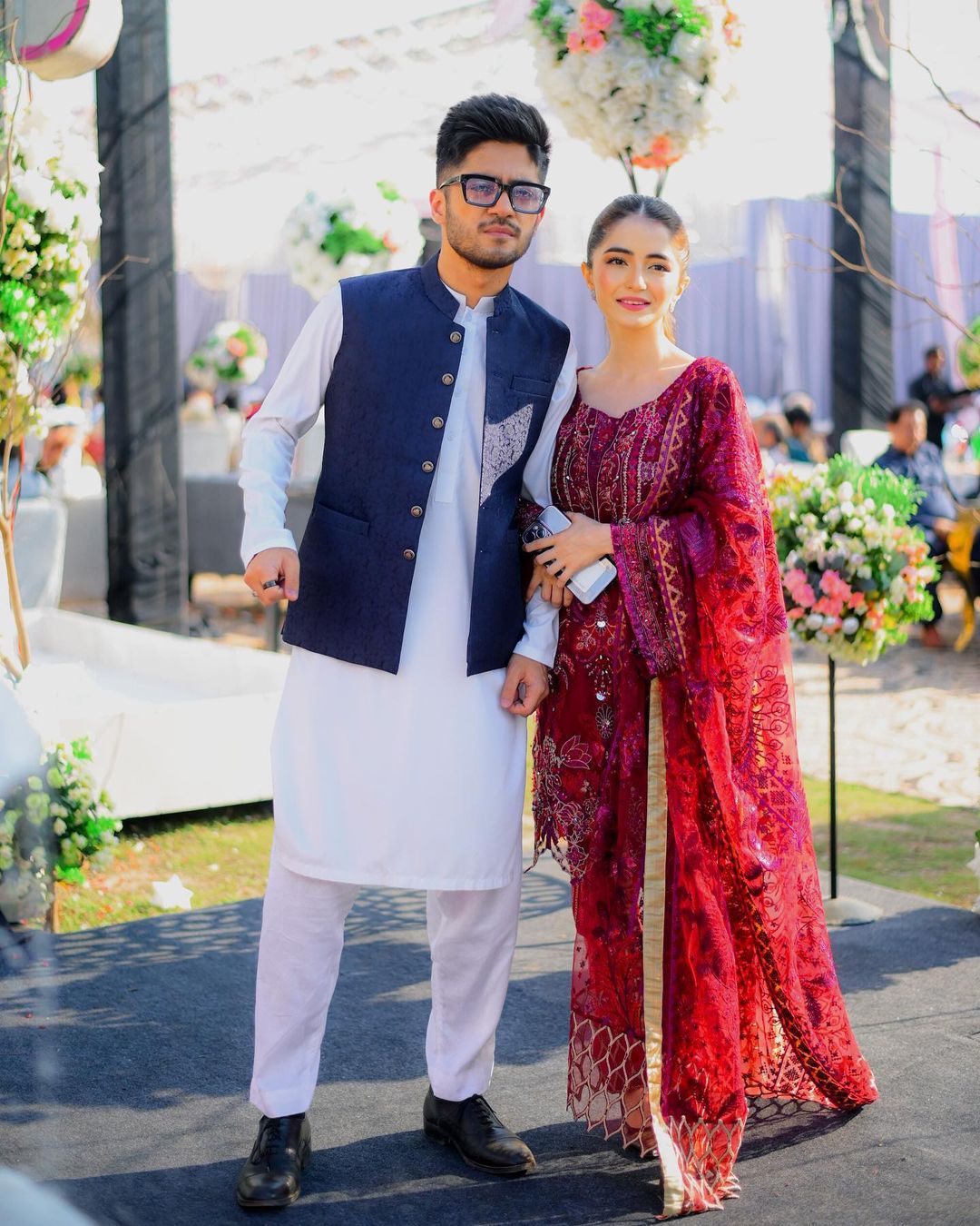 Merub Ali Beautiful Clicks From A Friend's Wedding | Reviewit.pk