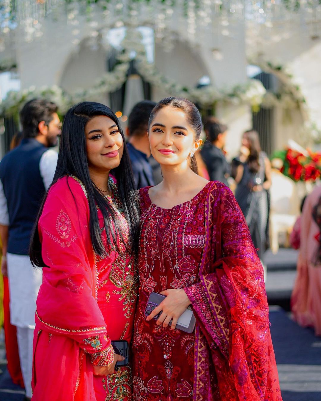 Merub Ali Beautiful Clicks From A Friend's Wedding | Reviewit.pk