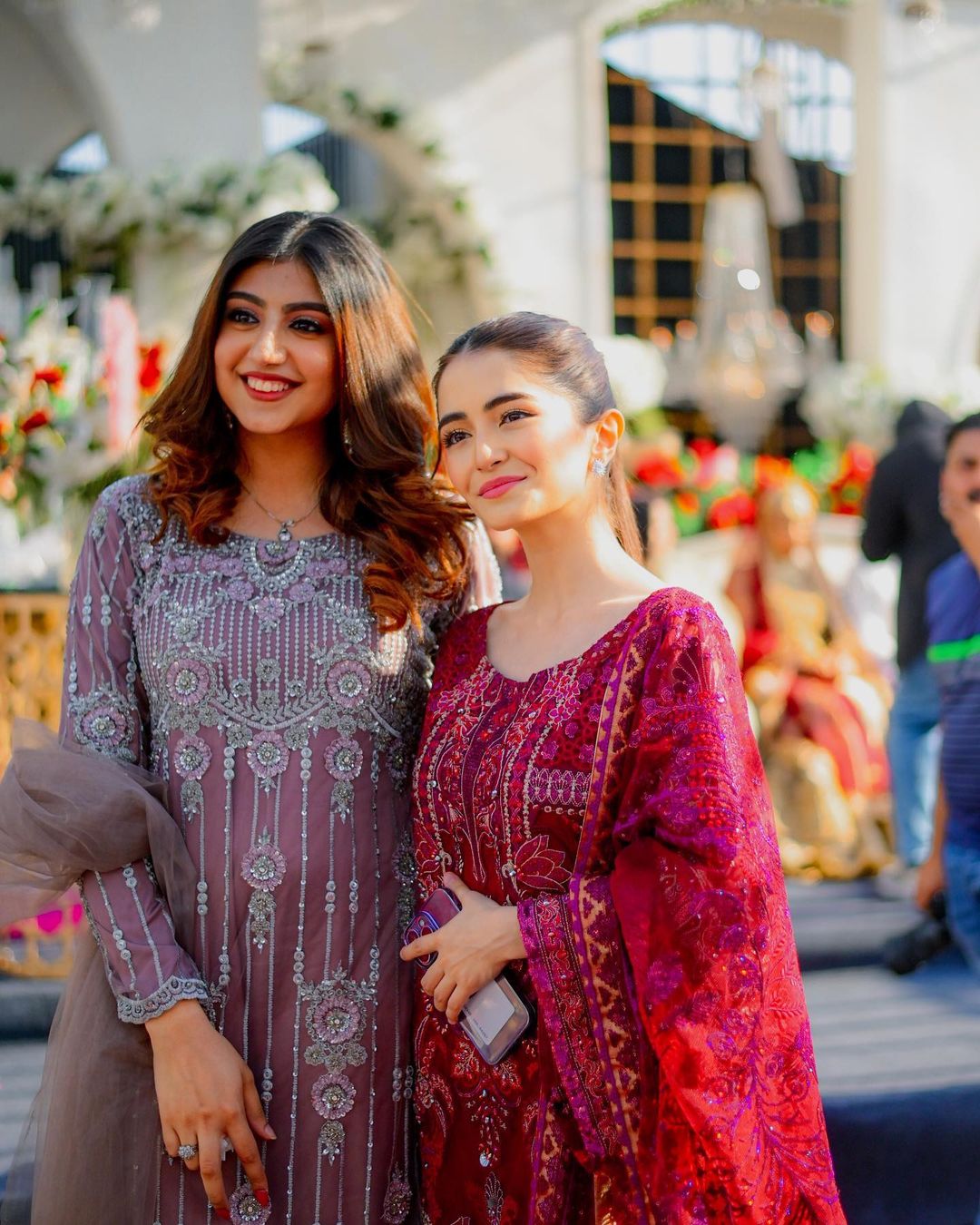 Merub Ali Beautiful Clicks From A Friend's Wedding | Reviewit.pk