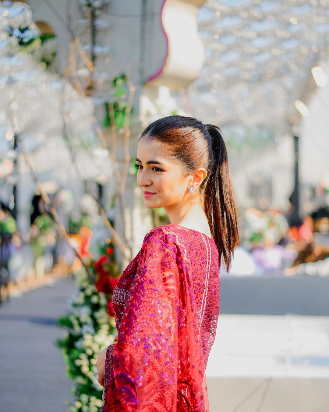 Merub Ali Beautiful Clicks From A Friend's Wedding | Reviewit.pk