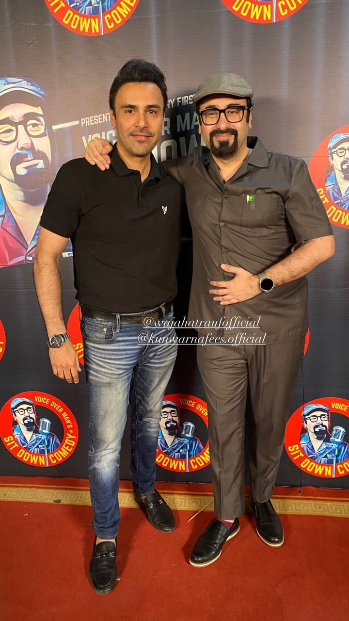 Celebrities Shine At Voice Over Man Launch | Reviewit.pk