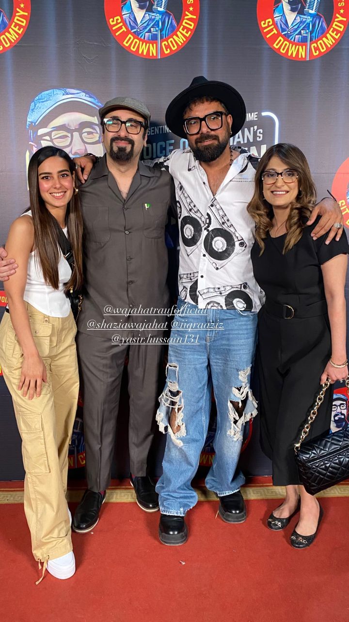 Celebrities Shine At Voice Over Man Launch | Reviewit.pk