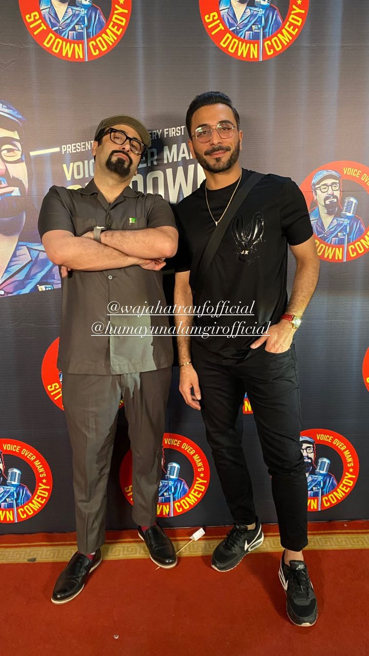 Celebrities Shine At Voice Over Man Launch | Reviewit.pk