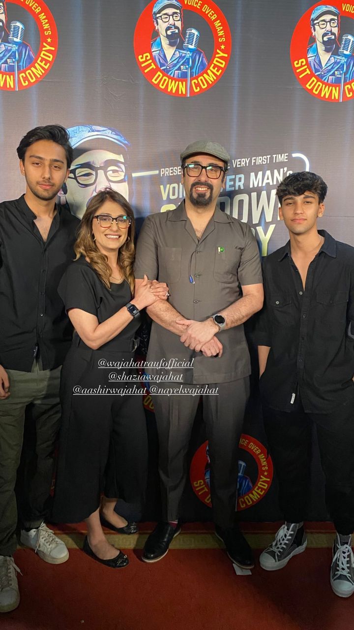 Celebrities Shine At Voice Over Man Launch | Reviewit.pk