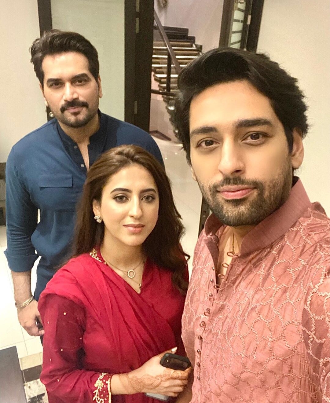 Humayun Saeed Family Pictures From Eid Get together | Reviewit.pk