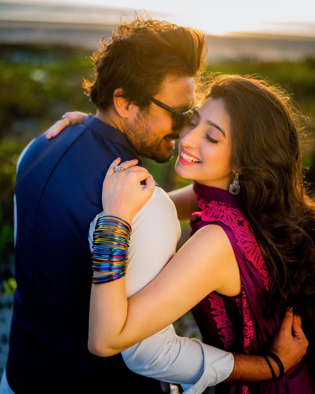 Mariyam Nafees Adorable Eid Pictures With Husband | Reviewit.pk