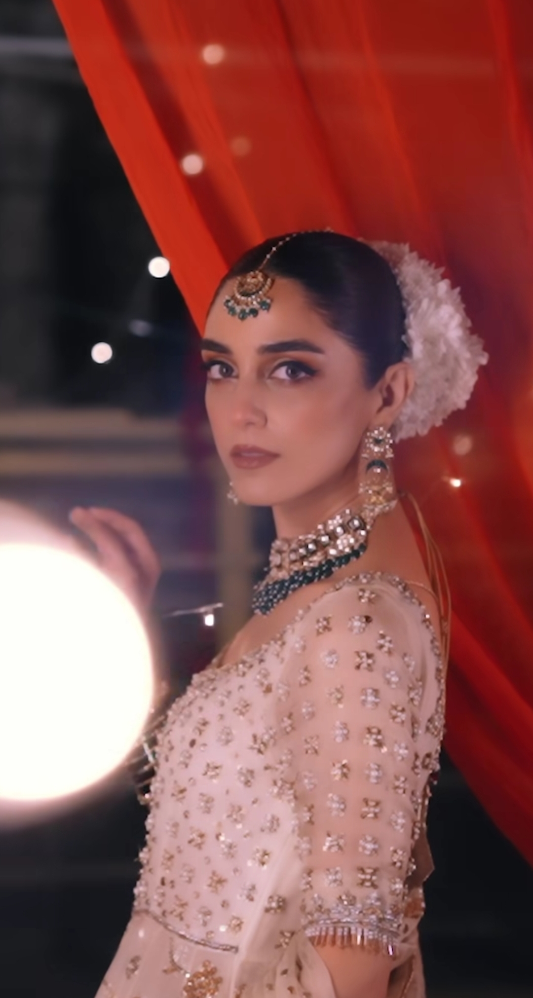 Maya Ali & Bilal Ashraf Beautiful Nikah Look From Yunhi | Reviewit.pk