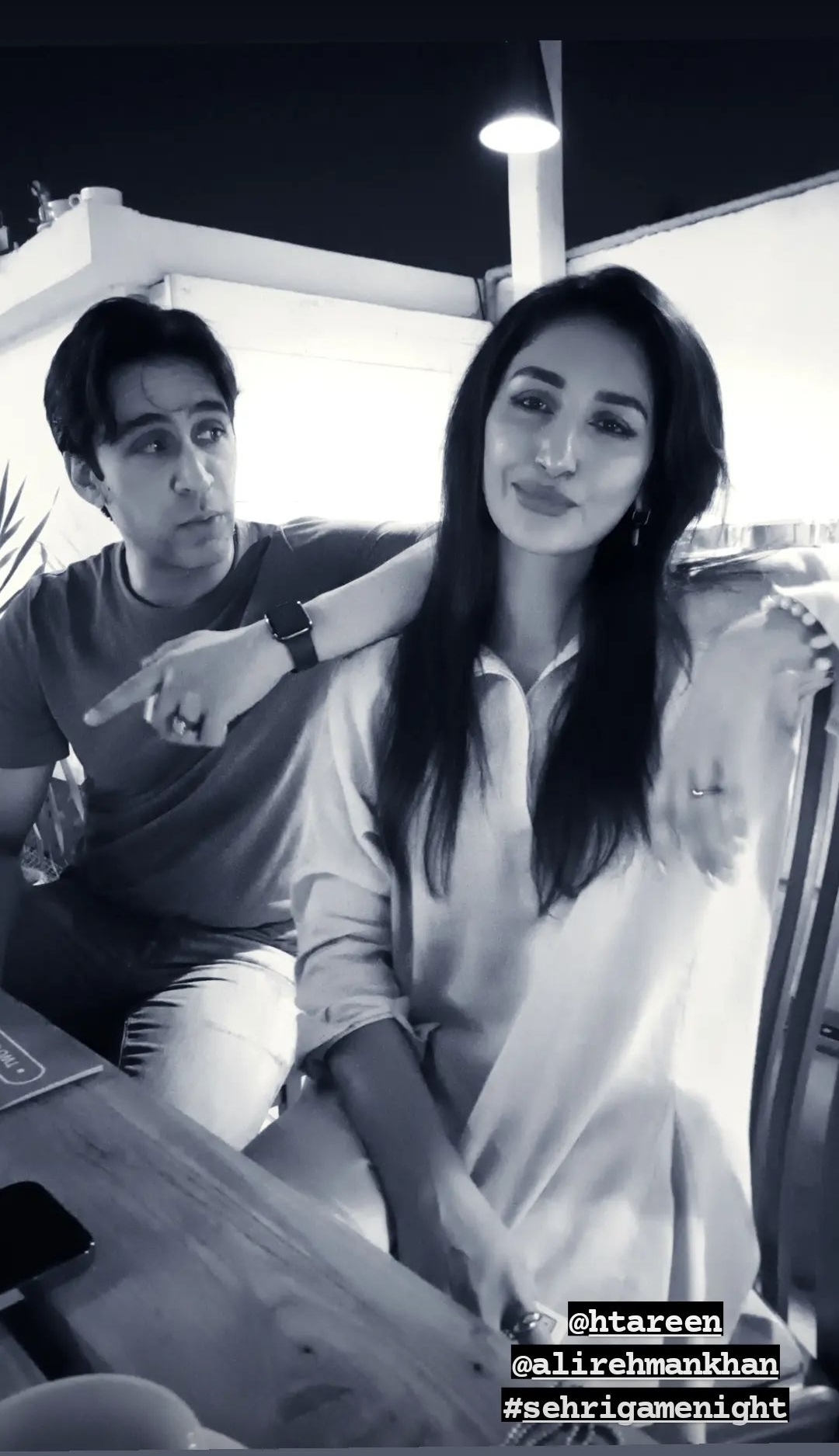 Sanam Saeed & Mohib Mirza Throw Sehri Game Night Party | Reviewit.pk