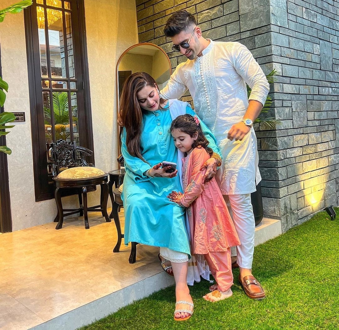 Aiman & Muneeb Give An Insight Into Their Eid Celebrations | Reviewit.pk