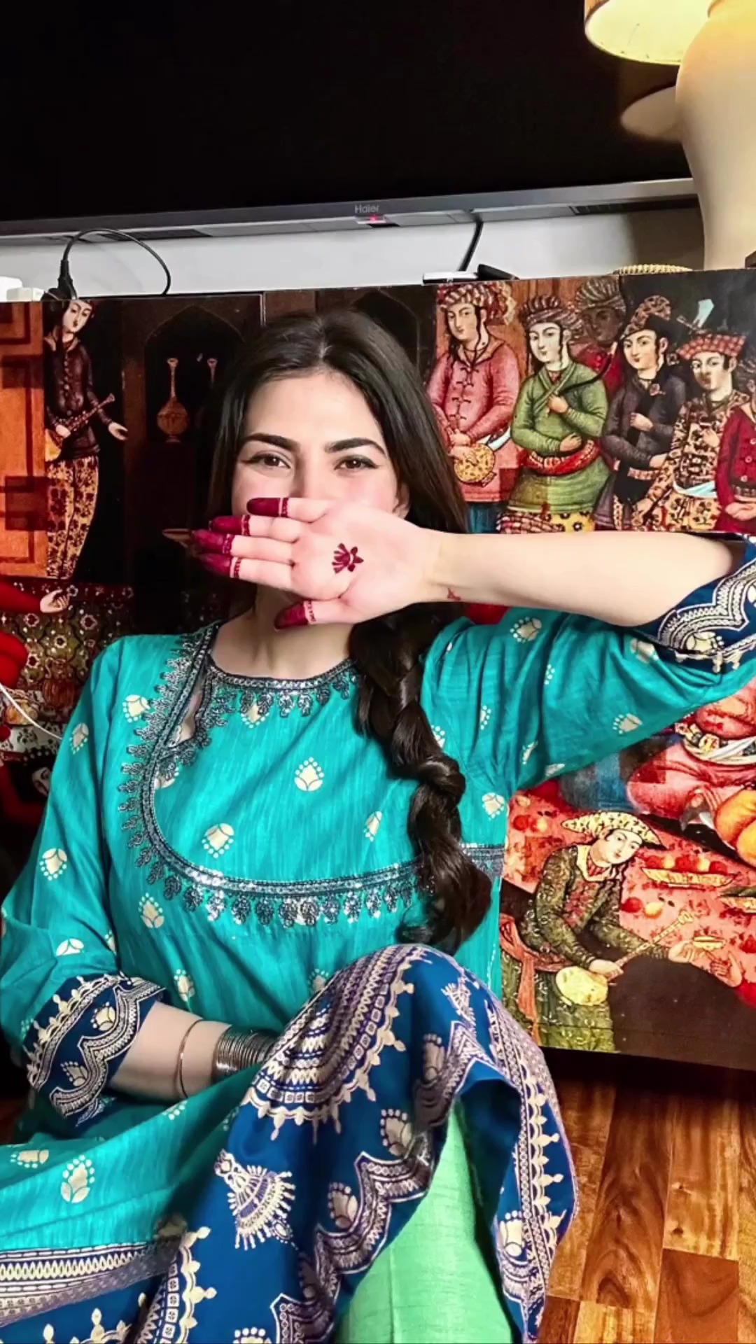 Naimal Khawar And Hamza Ali Abbasi Share Eid Moments | Reviewit.pk