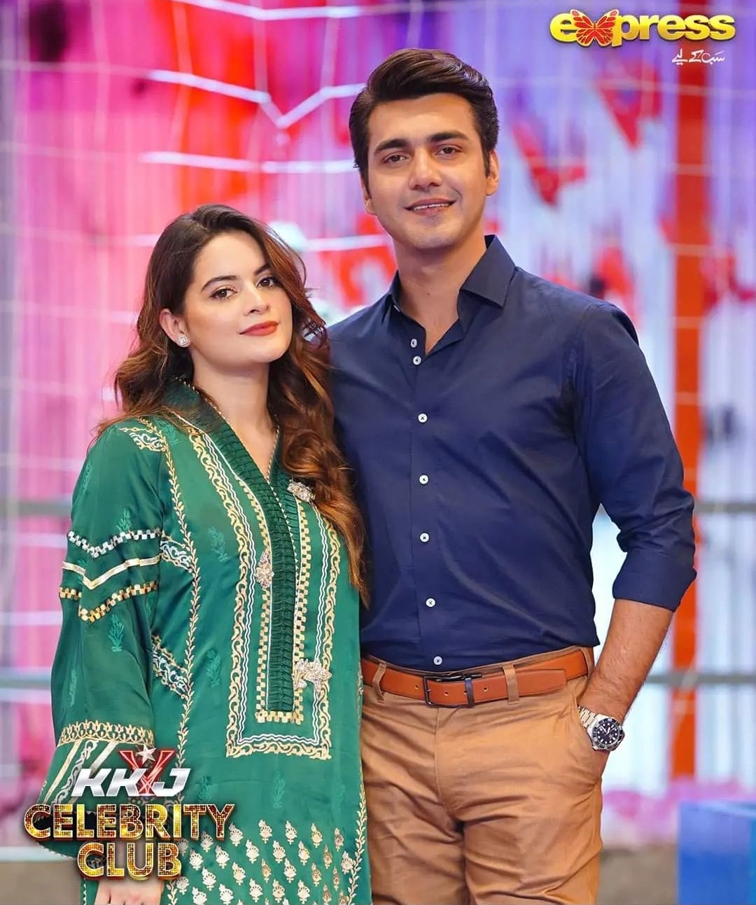 Minal Khan's Gorgeous Looks From KKJ Celebrity Club | Reviewit.pk