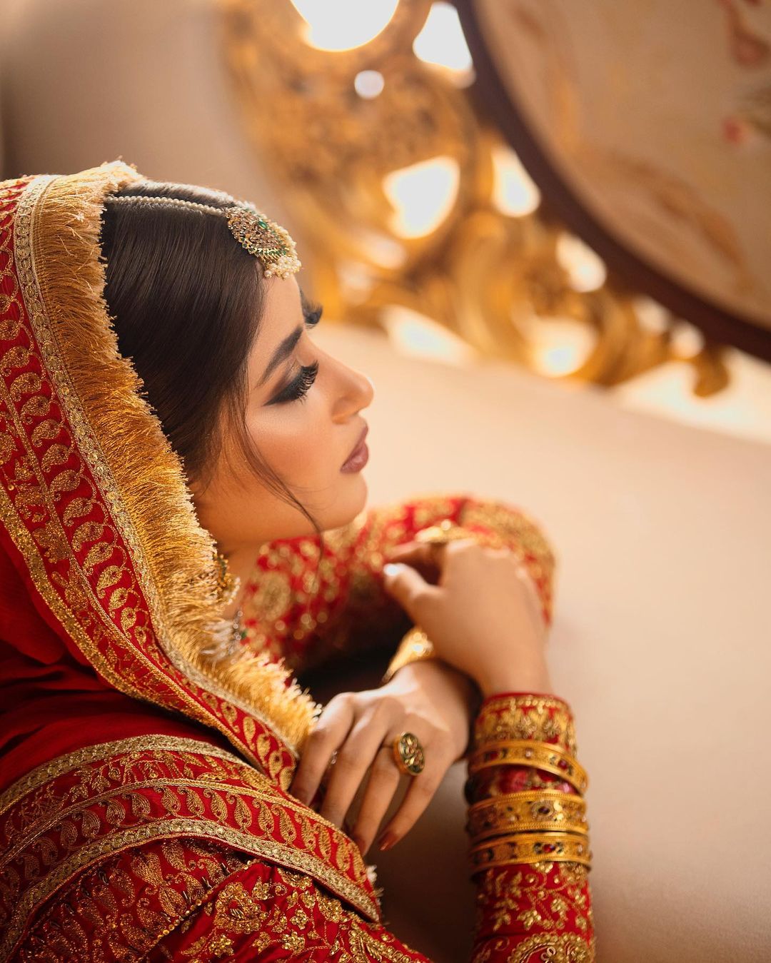Sajal Aly Looks Ethereal In Latest Bridal Shoot | Reviewit.pk