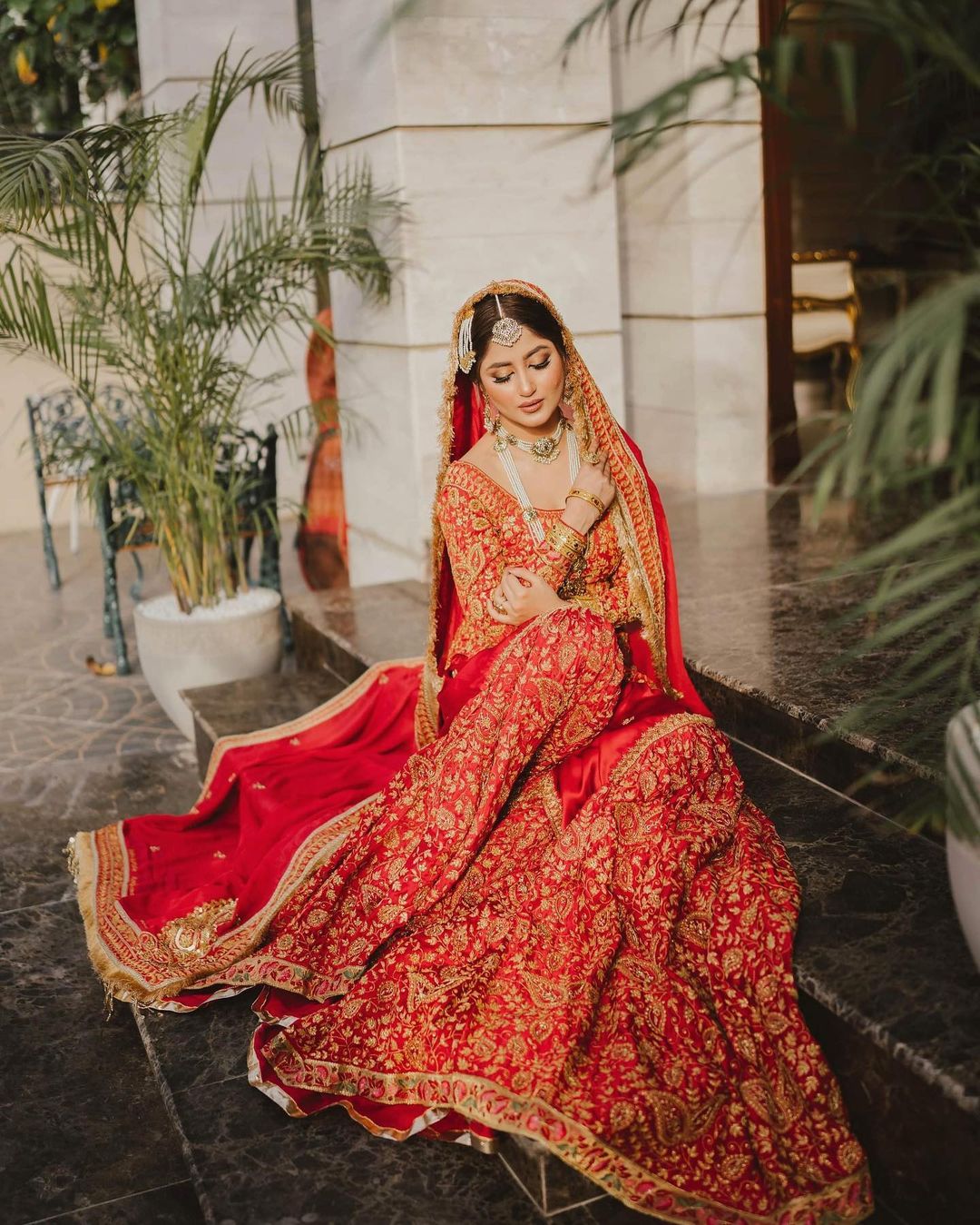 Sajal Aly Looks Ethereal In Latest Bridal Shoot | Reviewit.pk