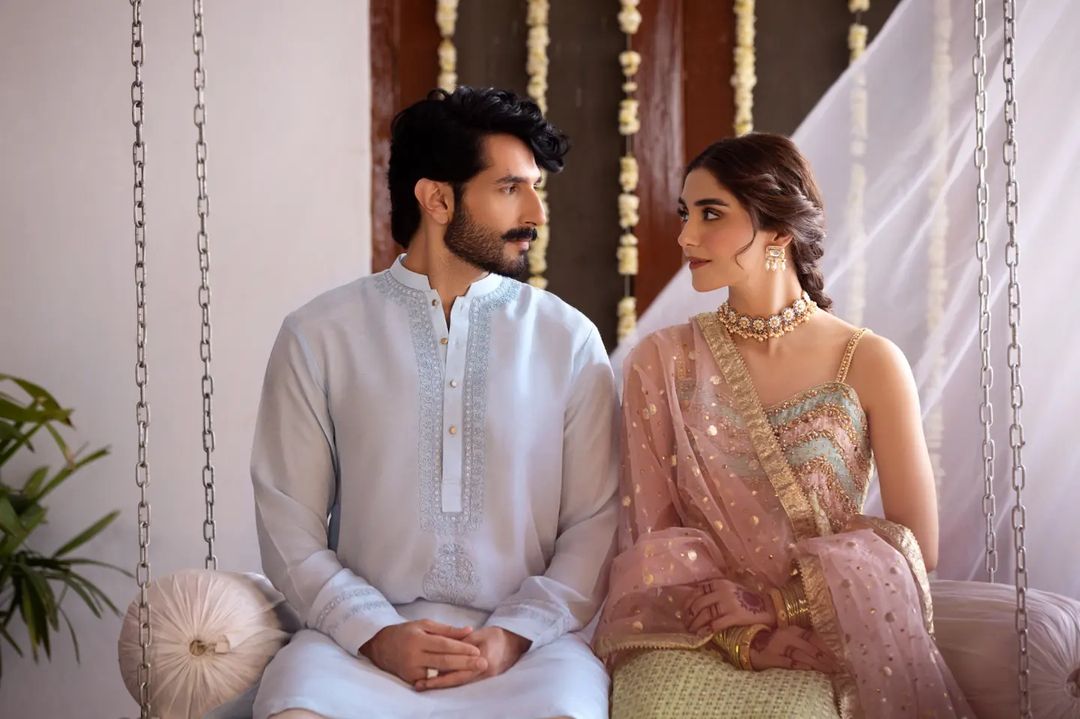 Maya Ali & Bilal Ashraf Beautiful Video & Photoshoot for Maya Pret ...