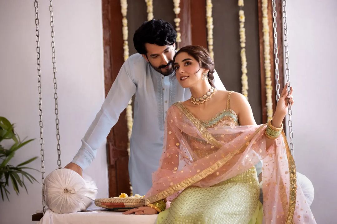 Maya Ali & Bilal Ashraf Beautiful Video & Photoshoot for Maya Pret ...