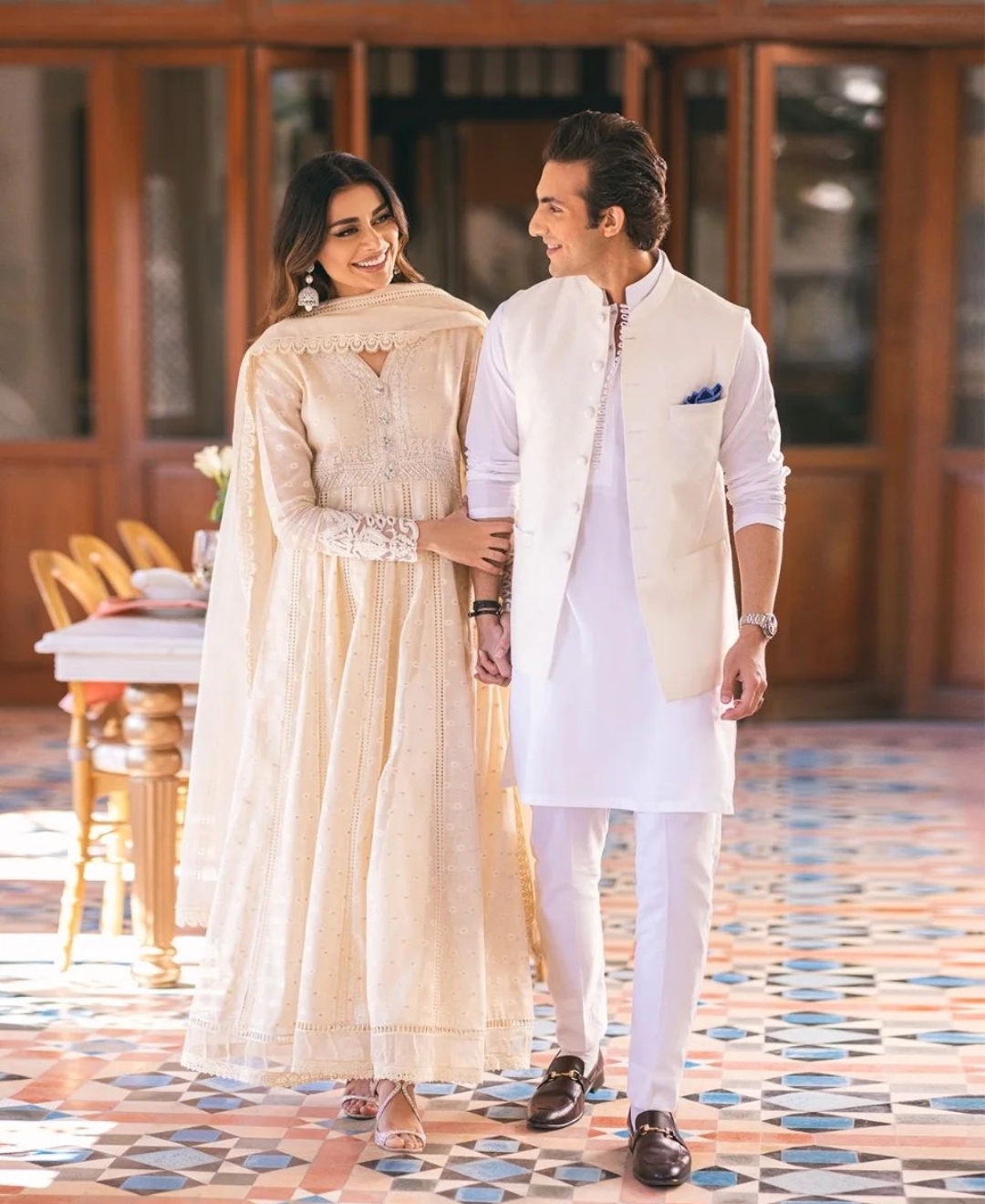 Sadaf and Shahroz Photoshoot for Sunnia Manahil Eid Edit 23 | Reviewit.pk