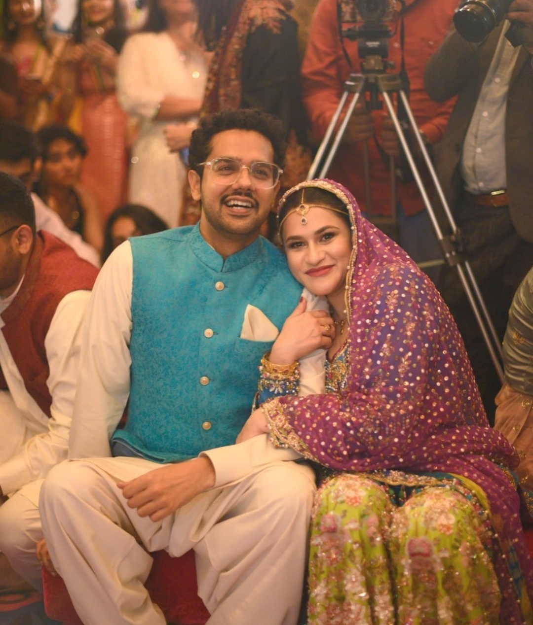 Ali Gul Pir With Wife From King Charles Coronation Screening Ceremony ...