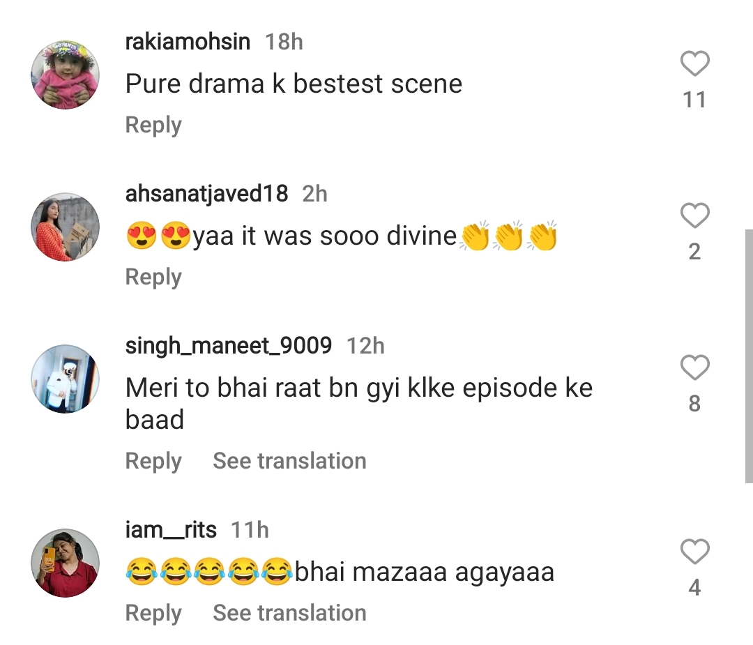Fans Love Tere Bin's Epic Scene In Which Murtasim Tells Haya Off | Reviewit.pk