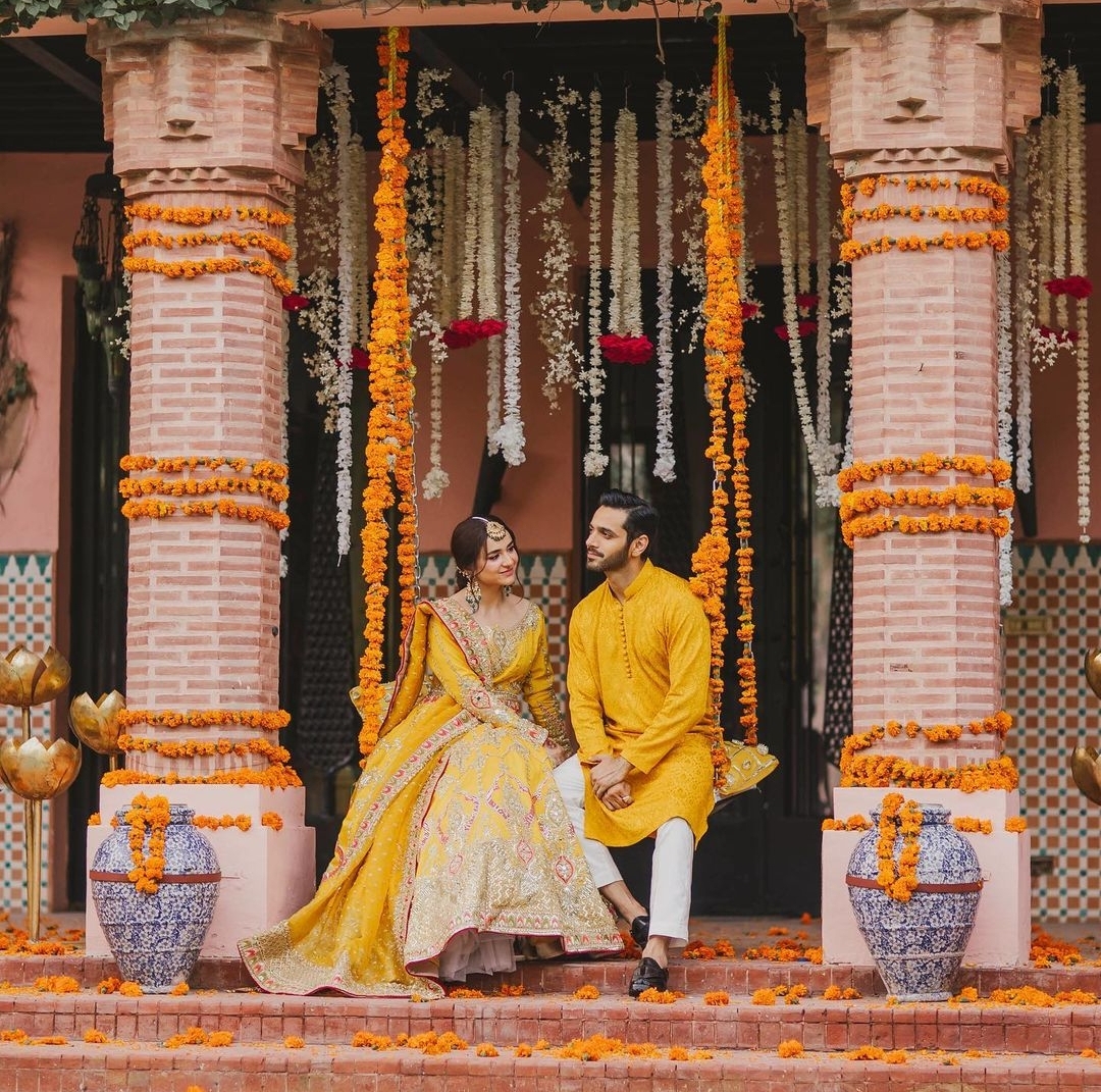 Wahaj & Yumna Look Stunning Together In Recent Look For Maha Wajahat ...