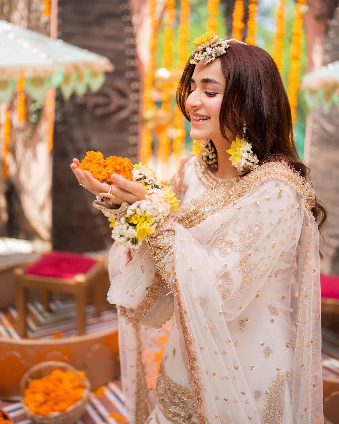 Wahaj Ali And Yumna Zaidi In Dreamy Mehendi Shoot By Maha's Photography ...