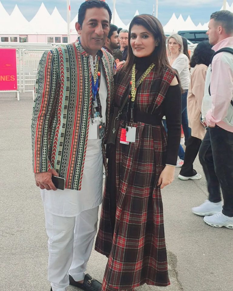 Adnan Shah Tipu At Cannes Film Festival For His Film In Flames ...