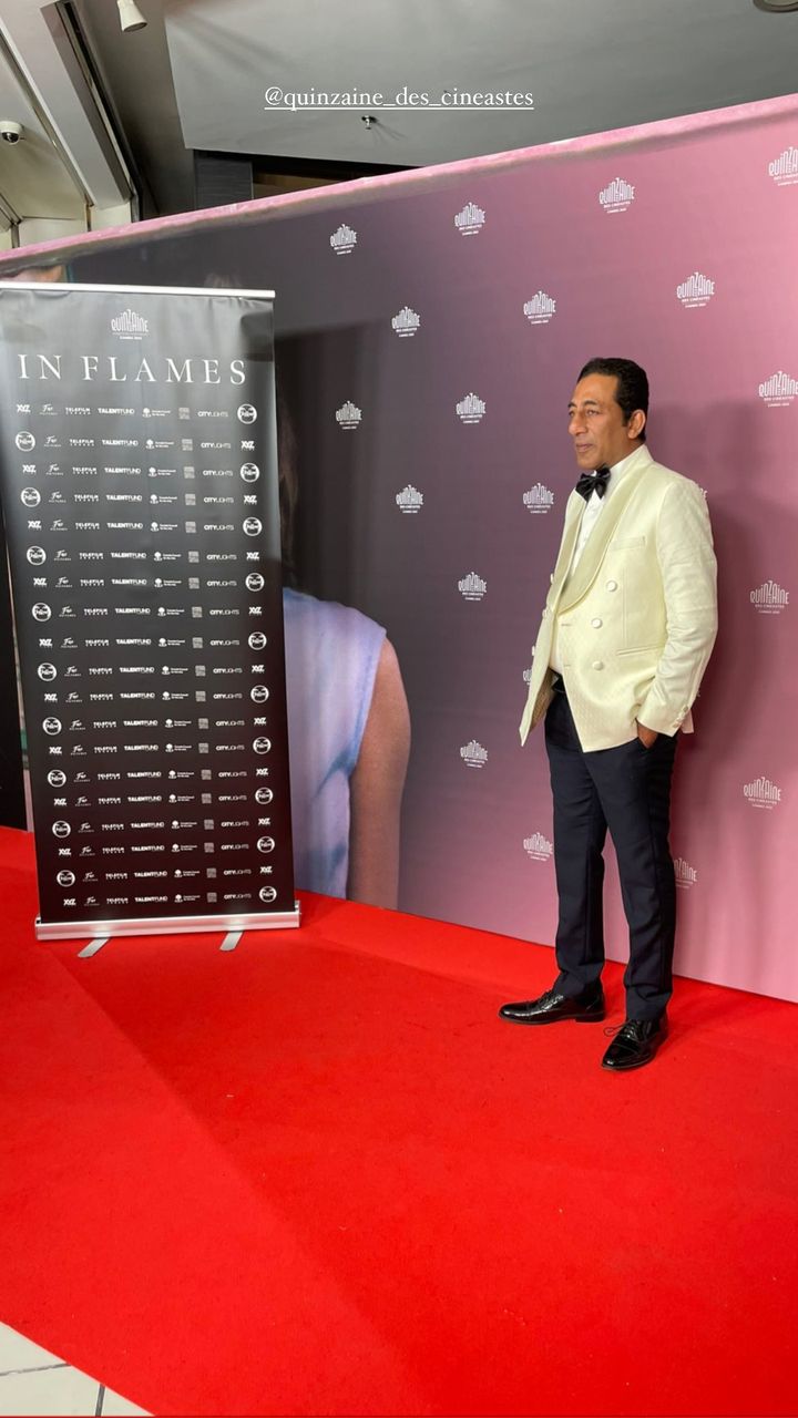 Adnan Shah Tipu At Cannes Film Festival For His Film In Flames ...