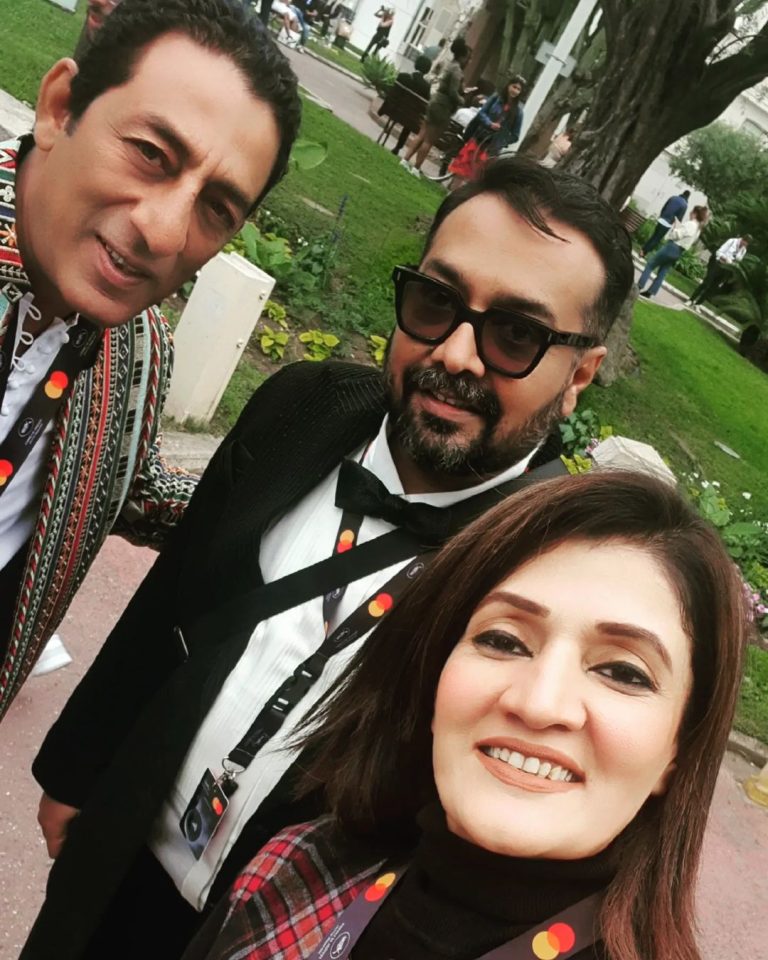 Adnan Shah Tipu At Cannes Film Festival For His Film In Flames | Reviewit.pk