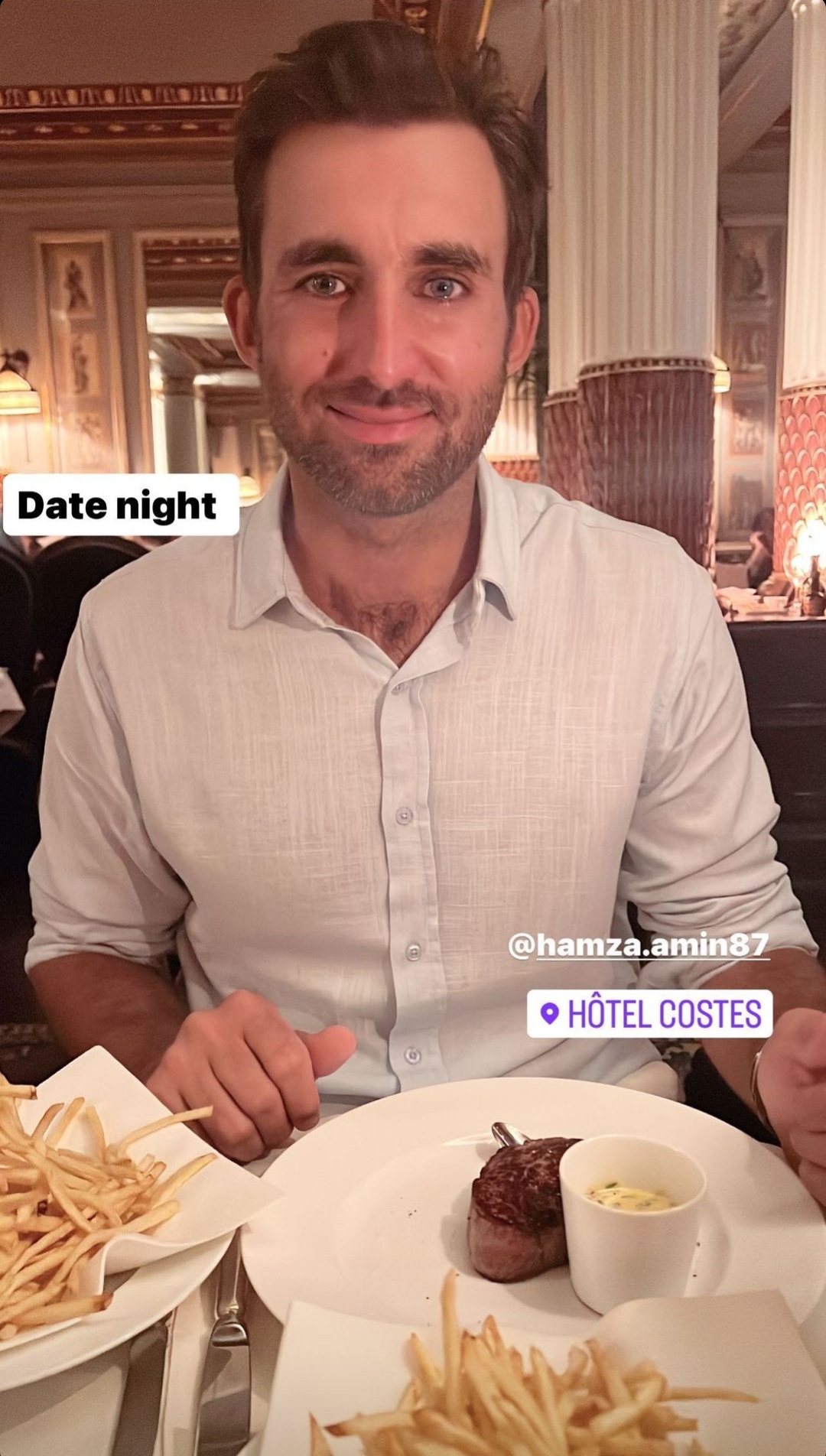 Ushna Shah New Pictures With Husband Hamza Amin from Paris, France ...