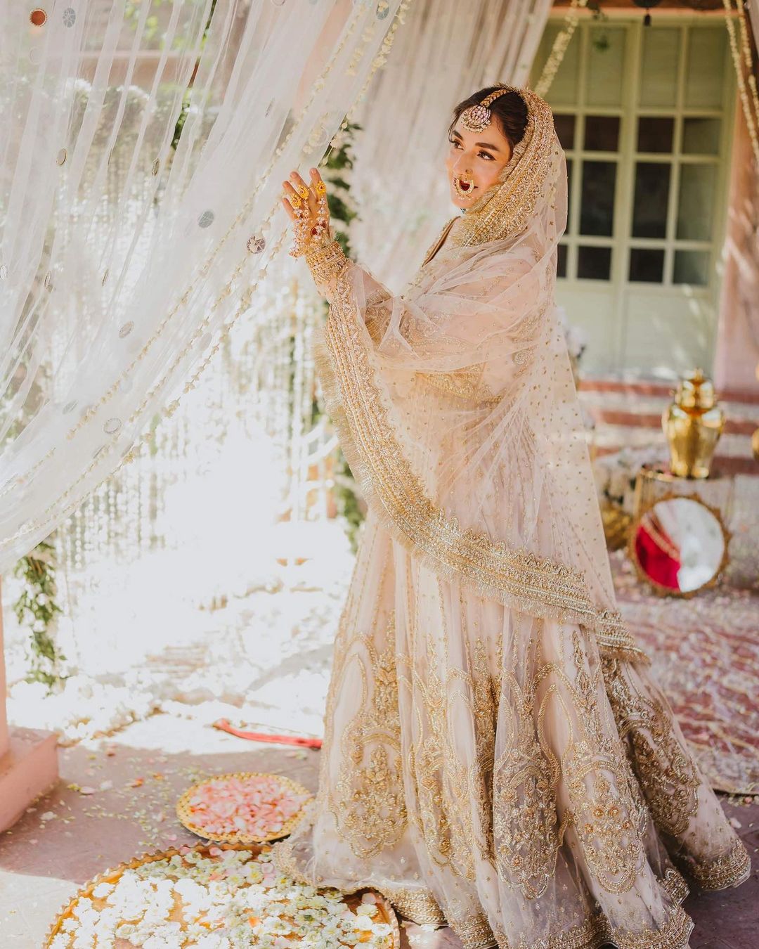 Yumna Zaidi And Wahaj Ali's Romantic Nikkah Themed Shoot By Maha's Photography | Reviewit.pk