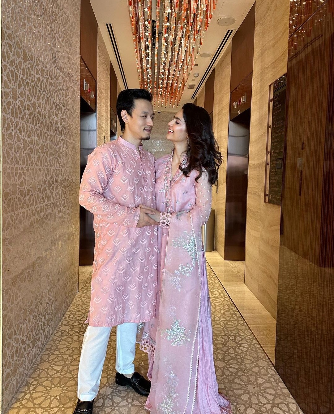 Madiha Imam Shares Adorable Pictures on Chand Raat with Husband ...