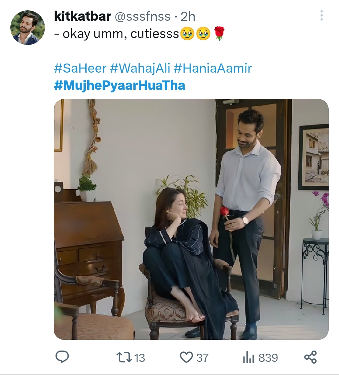 Mujhe Pyaar Hua Tha Episode 25 - Fans Loved Saad & Maheer Romance | Reviewit.pk