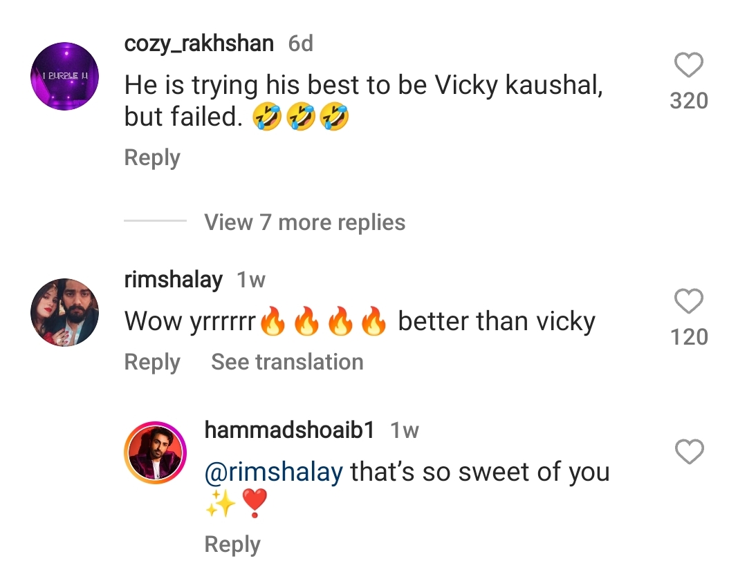Hammad Shoaibs Perfect Dance Moves On Vicky Kaushals Recent Viral